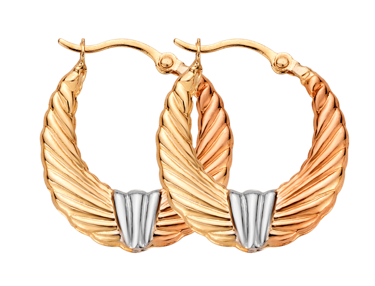 9 Karaat oorbellen 16mm | Lucardi-NL