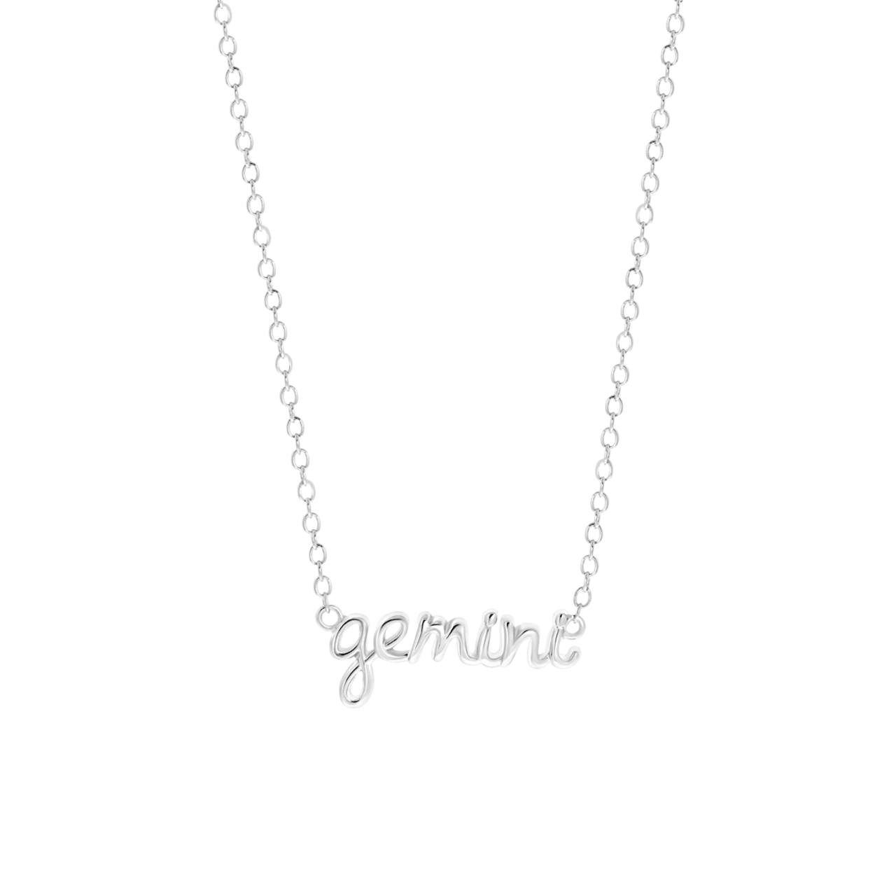 Halskette, 925 Silber, mit Sternzeichen-Anhänger | Lucardi-DE