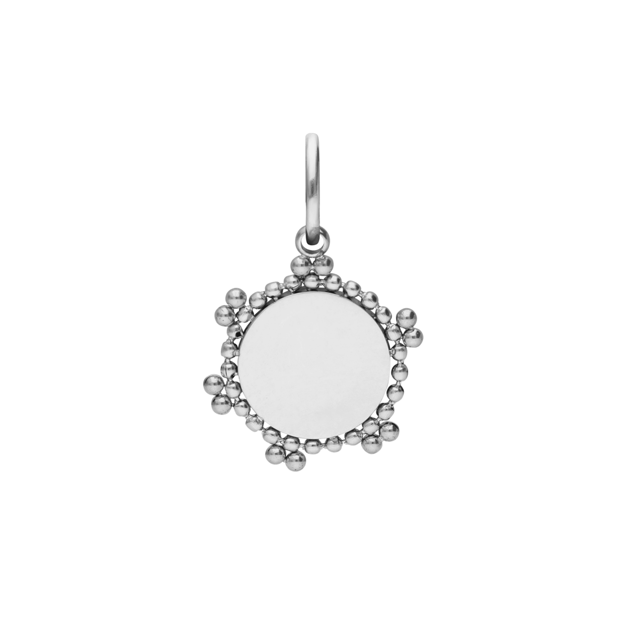 Charm aus Edelstahl, Münze, tolle Verarbeitung | Lucardi-DE