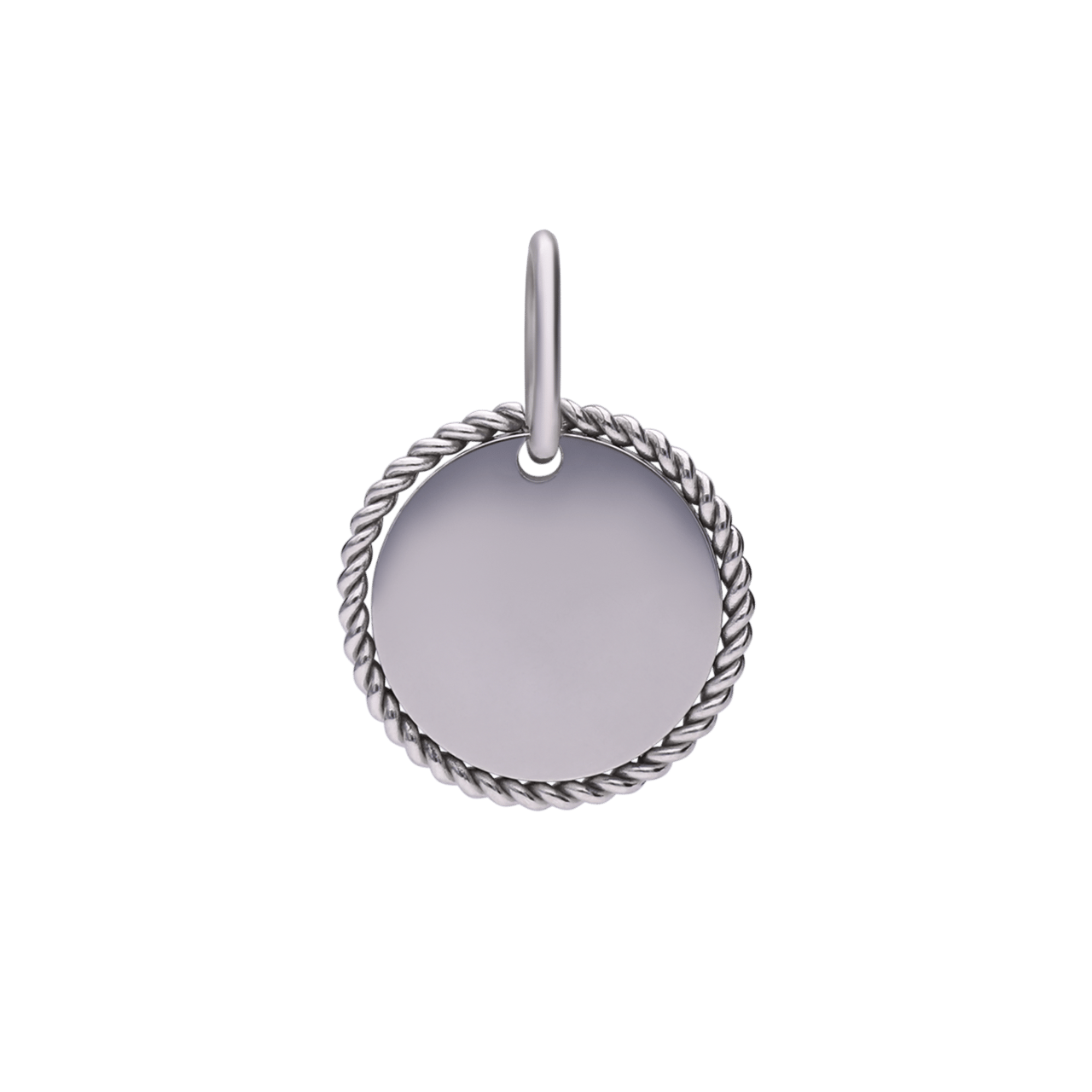 Charm aus Edelstahl, Münze, tolle Verarbeitung | Lucardi-DE