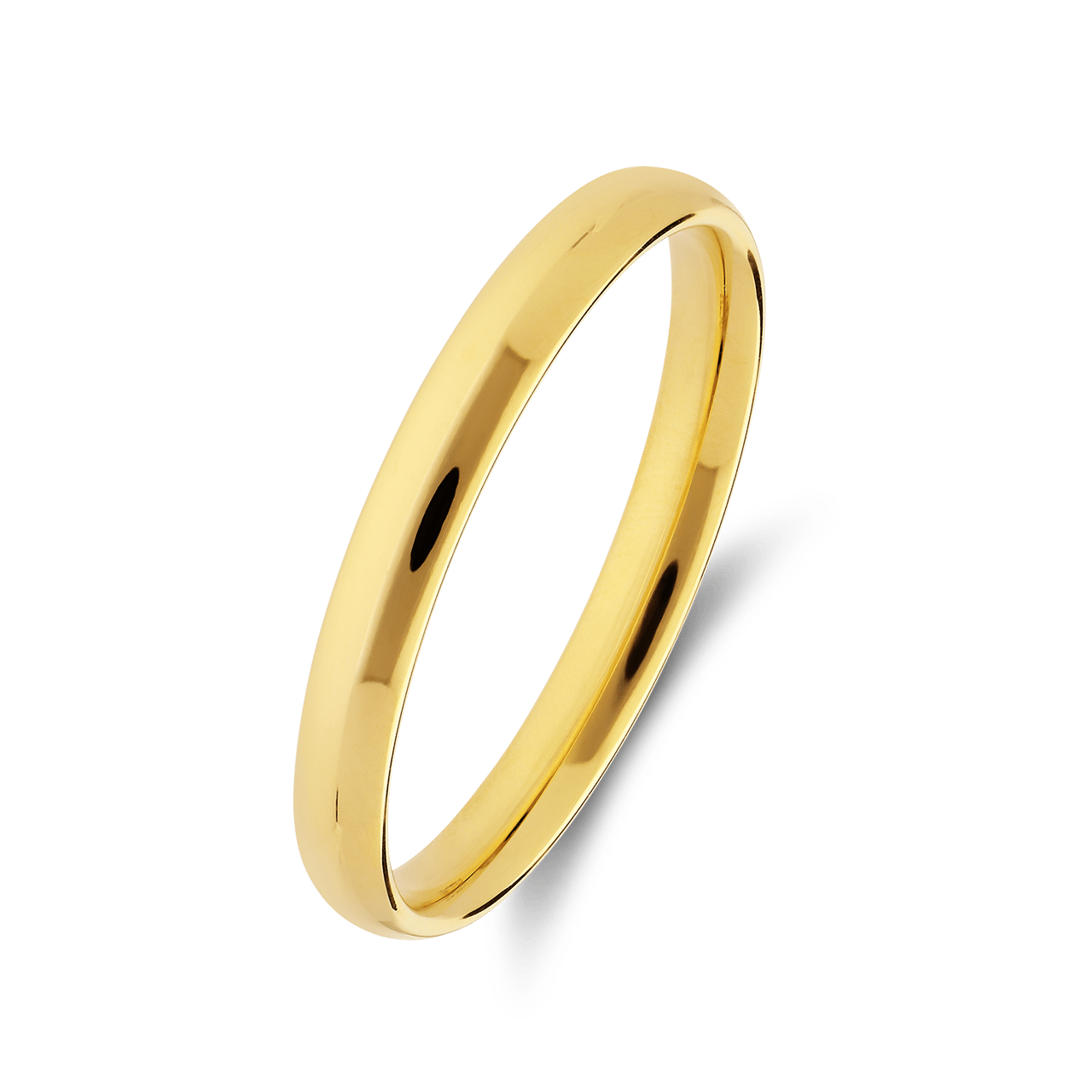 14 karaat gouden trouwring H250 Dames | Lucardi-NL