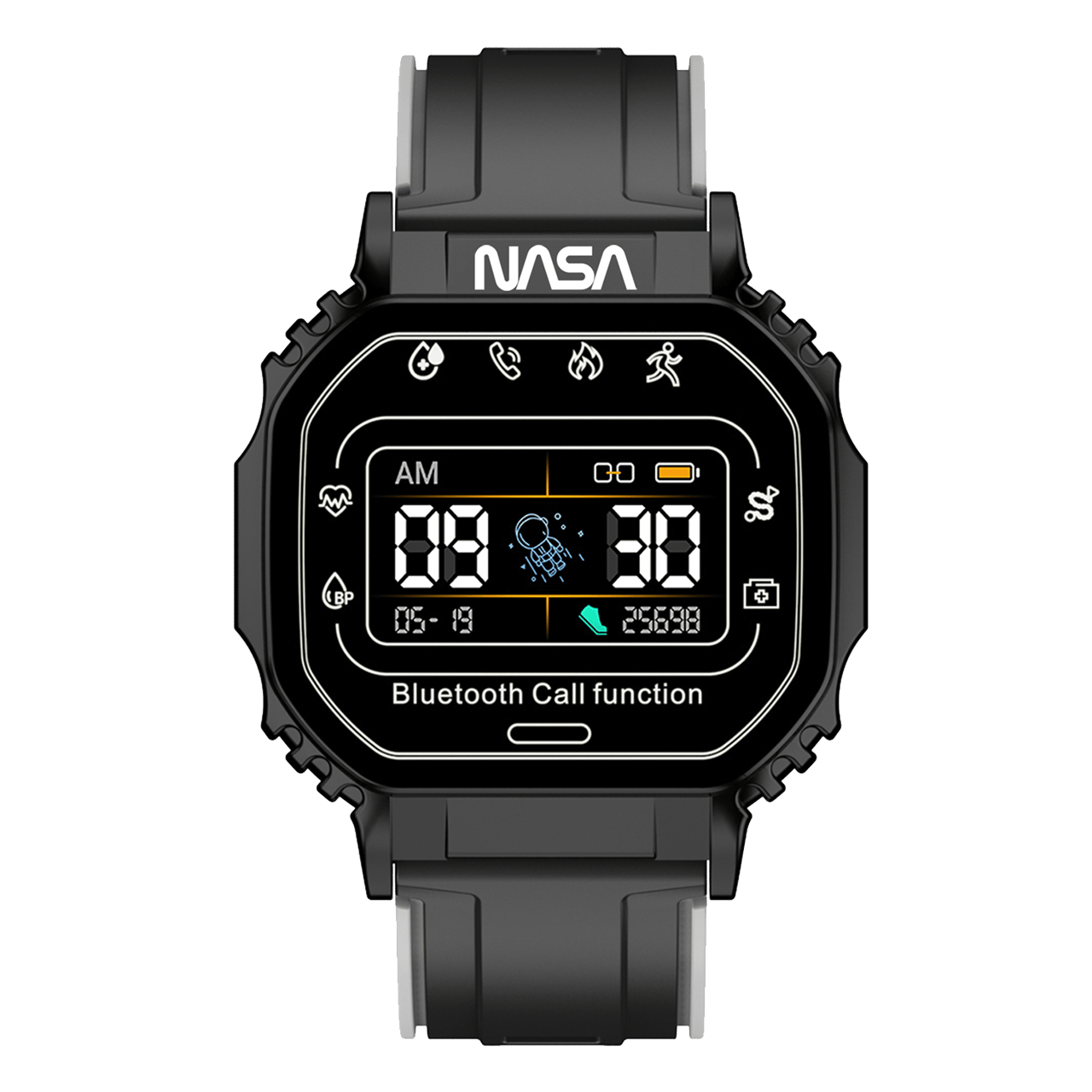 Nasa Smartwatch, 45 mm, schwarz, BNA30159-001 | Lucardi-DE