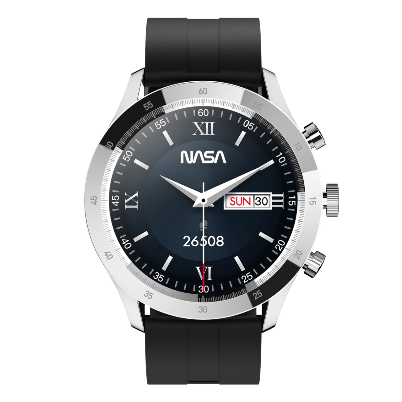 Nasa Smartwatch, 50 mm, schwarz, BNA30009-001 | Lucardi-DE