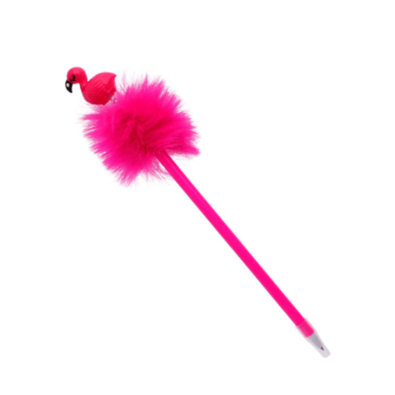 Fluffy flamingo pen | Lucardi-BE