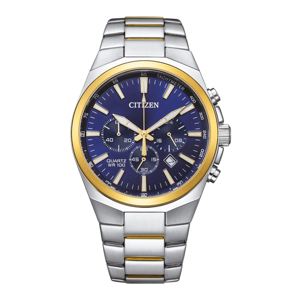 Citizen horloge bicolor herenhorloge AN8176-52L | Lucardi-BE